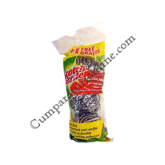 Burete metalic Scotch Brite 2+1 gratis - din categoria Bureti, lavete ...