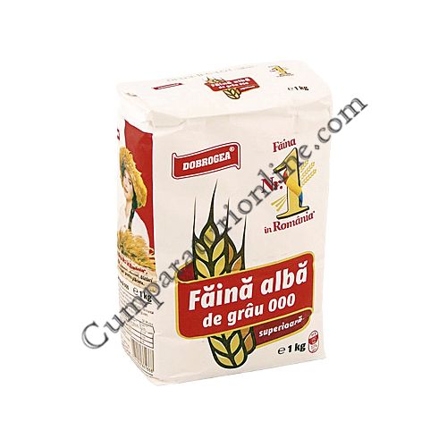 Faina alba tip 000 Dobrogea 1kg. - din categoria Faina (Casa de comenzi ...