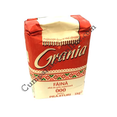 Faina Tip 000 pentru prajituri Grania 1kg. - din categoria Faina (Casa ...
