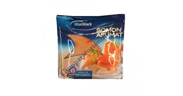 File de somon afumat Blue Shark 100 gr. - din categoria Peste,file ...