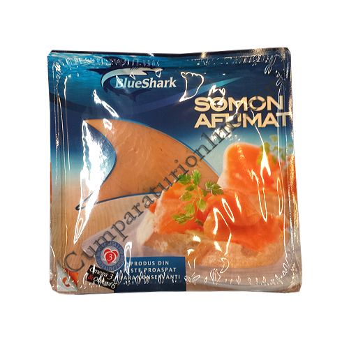 File de somon afumat Blue Shark 150 gr. - din categoria Peste,file ...