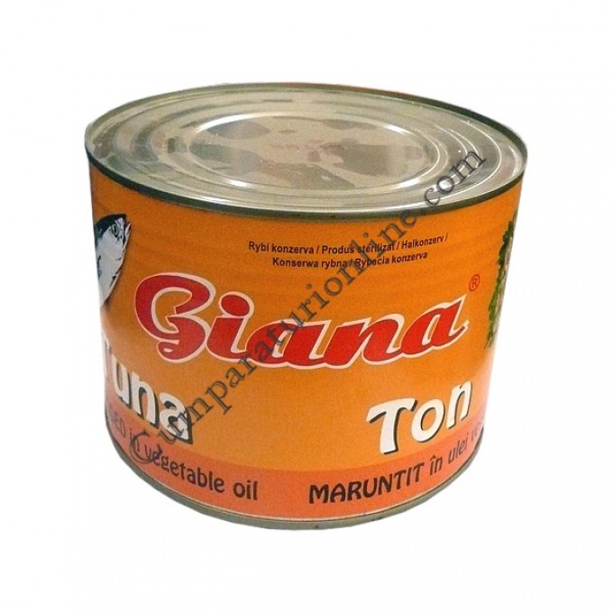 Ton maruntit in suc propriu Giana 1705 gr. - din categoria Conserve de ...