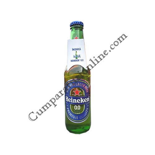 Bere Heineken fara alcool 0,33 l sticla - din categoria Bere (Casa de ...