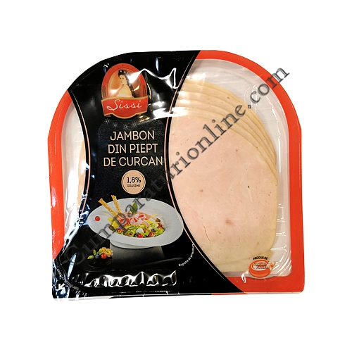 Jambon de curcan Sissi Caroli 170 gr. - din categoria Kaizer, jambon ...