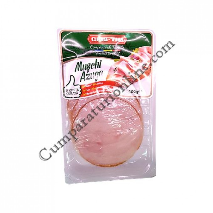 Muschi Azuga feliat Cris-Tim 100 gr. - din categoria Mezeluri (Casa de ...