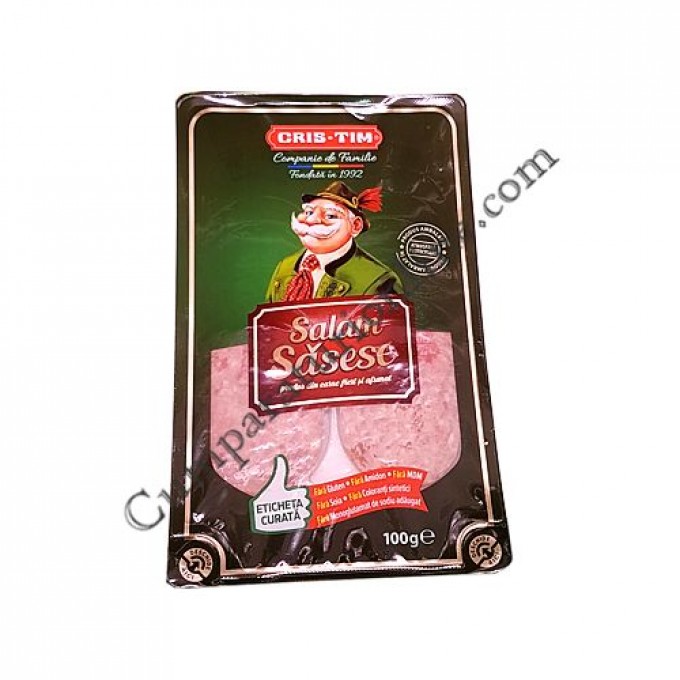 Salam Sasesc feliat Cris-Tim 100 gr. - din categoria Mezeluri (Casa de ...