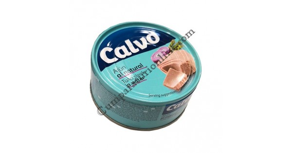 Ton bucati in sos natur Calvo 160 gr. - din categoria Conserve de peste ...