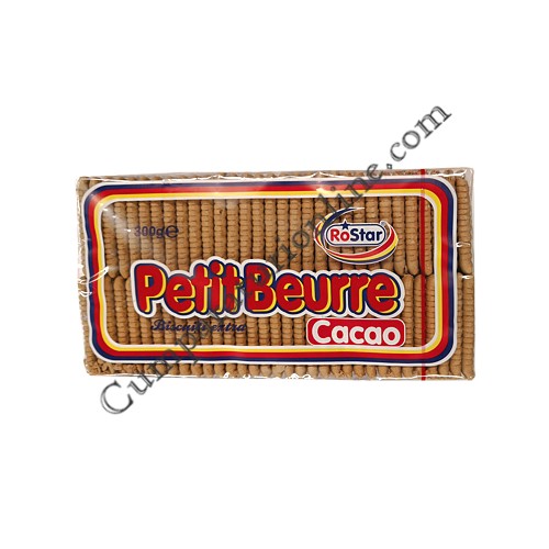 Biscuiti Petit Beurre Cacao Rostar 300 gr. - din categoria Biscuiti ...