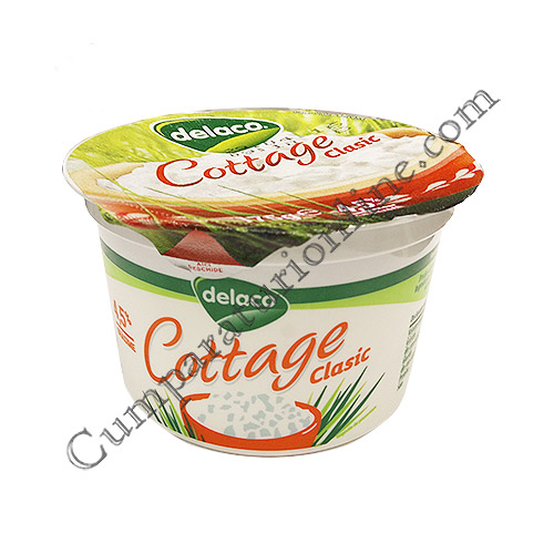 Branza Cottage Clasic 4,5% grasime Delaco 175 gr. - din categoria ...
