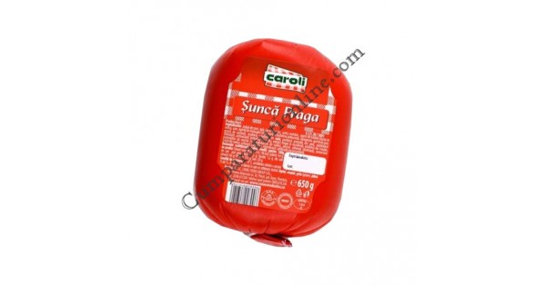 Sunca de Praga Caroli 650 gr. - din categoria Kaizer, jambon, sunca ...