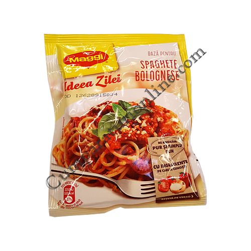 Spaghete bolognese Maggi Ideea Zilei 60 gr. - din categoria Mirodenii ...
