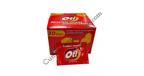 Servetele umede OTI 30 buc./cutie - din categoria Servetele, batiste de ...